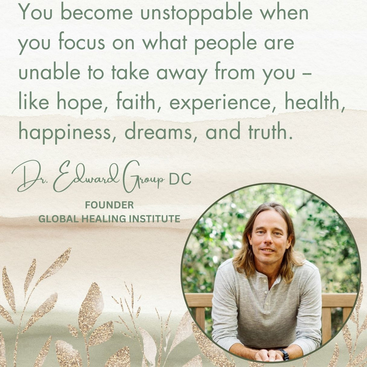 Who Is Dr Edward Group? – Sage Wellbeing