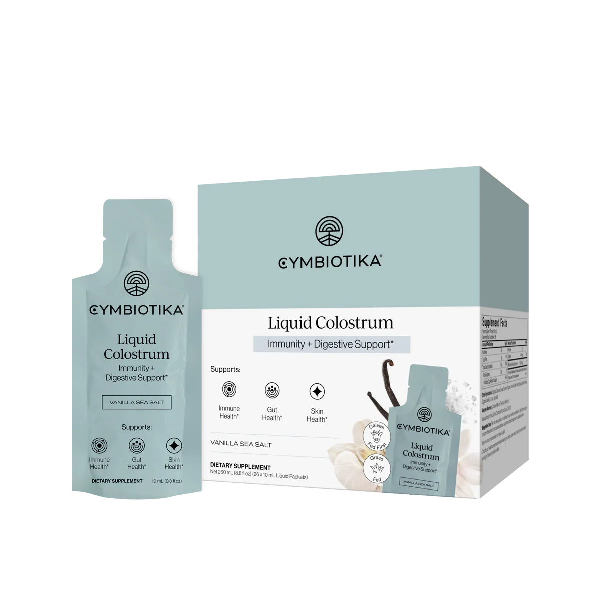 CYMBIOTIKA NEW RELEASE - Liquid Colostrum | Box With 26 x 10ml Packets ...